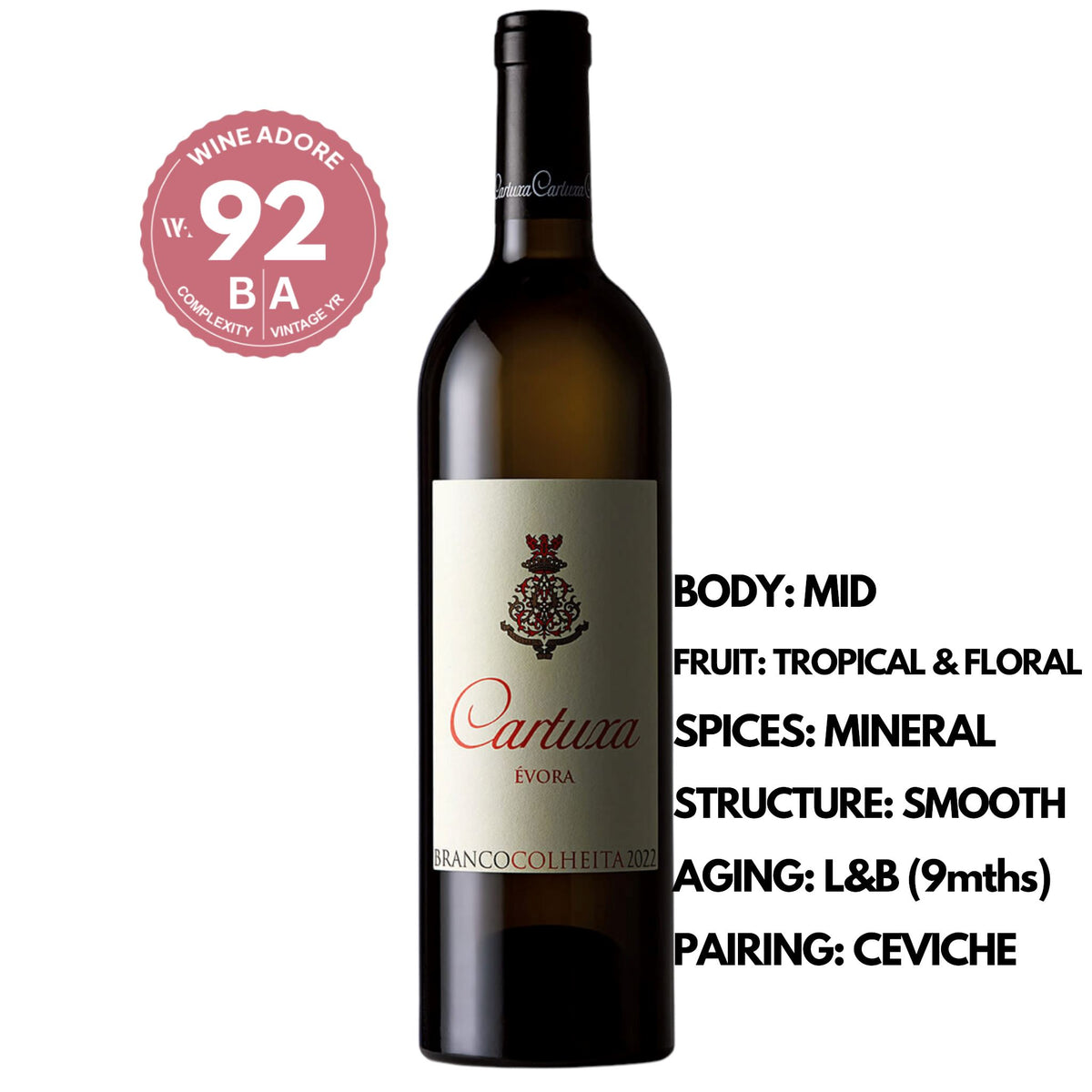 Cartuxa Colheita White 2022 – Wine Adore Singapore